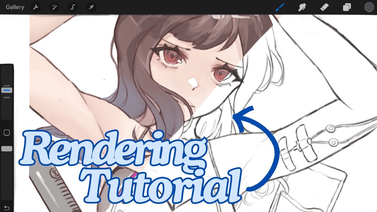 HOW I COLOR MY ART ♡ - YouTube