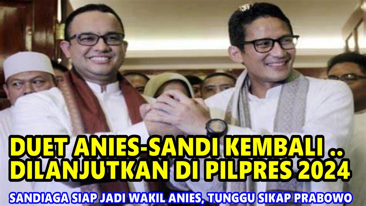 AKHIRNYA.!DUET ANIES-SANDI KEMBALI DILANJUTKAN~SANDI SIAP JADI WAKIL ...