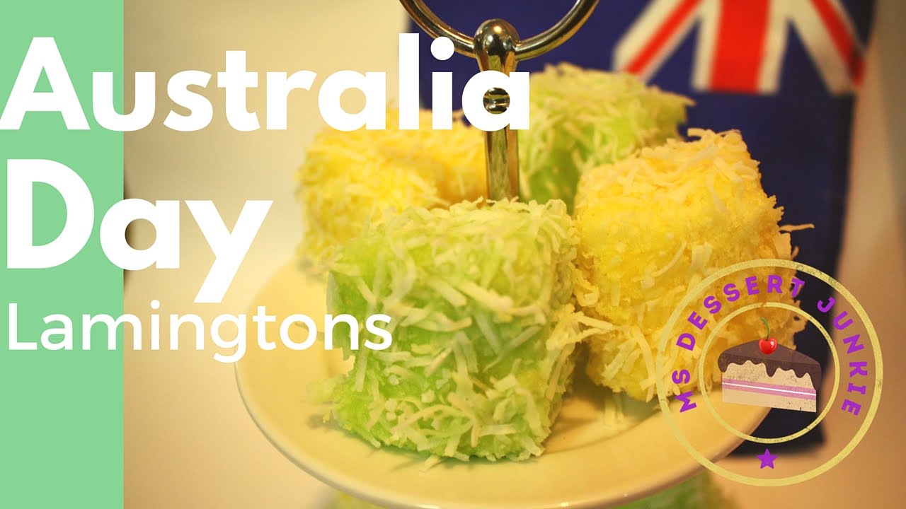 AUSTRALIA DAY LAMINGTON REICPE - Australian Food | MsDessertJunkie ...