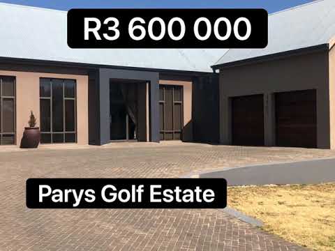 Parys Golf Estate - YouTube