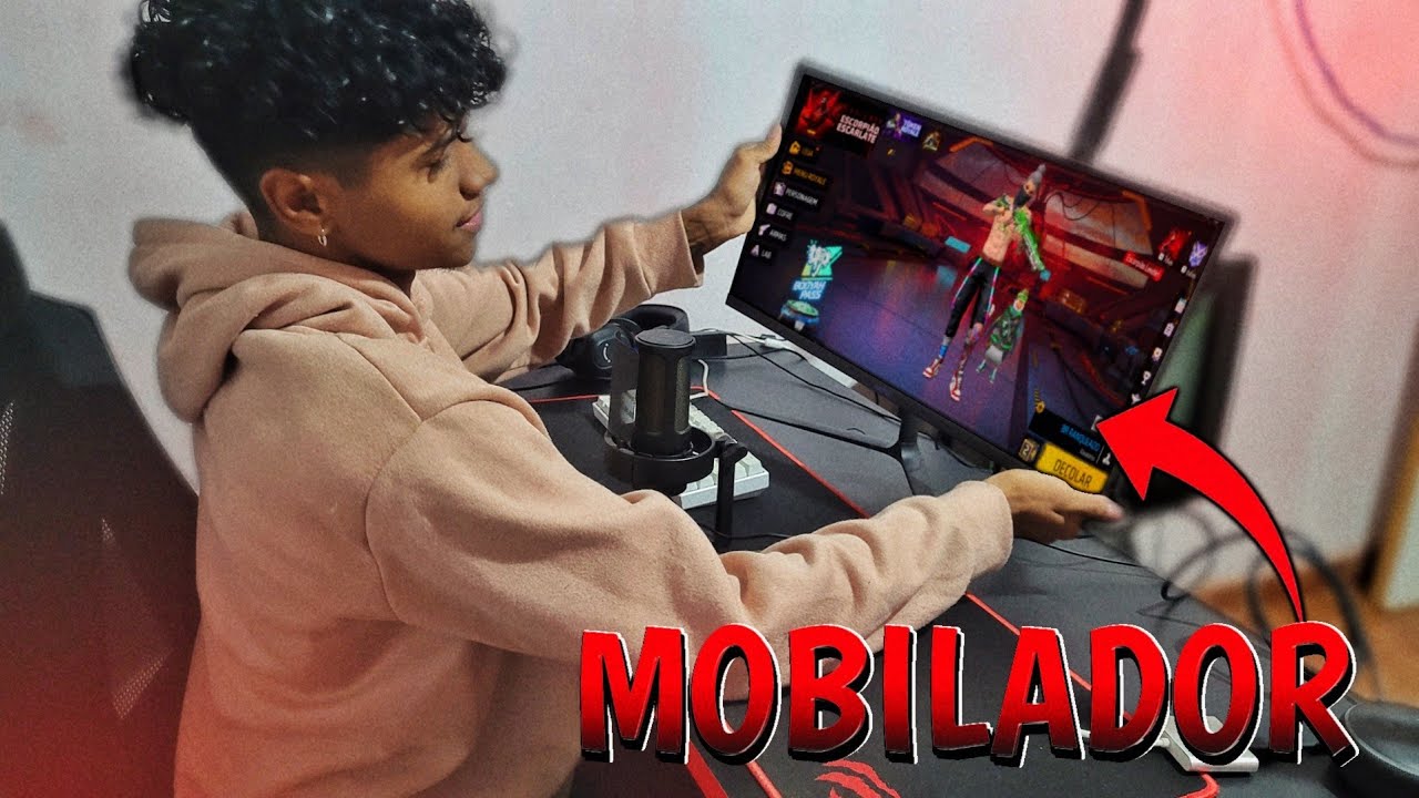 COMPREI UM MONITOR GAMER PRA USAR NO MOBILADOR! - YouTube