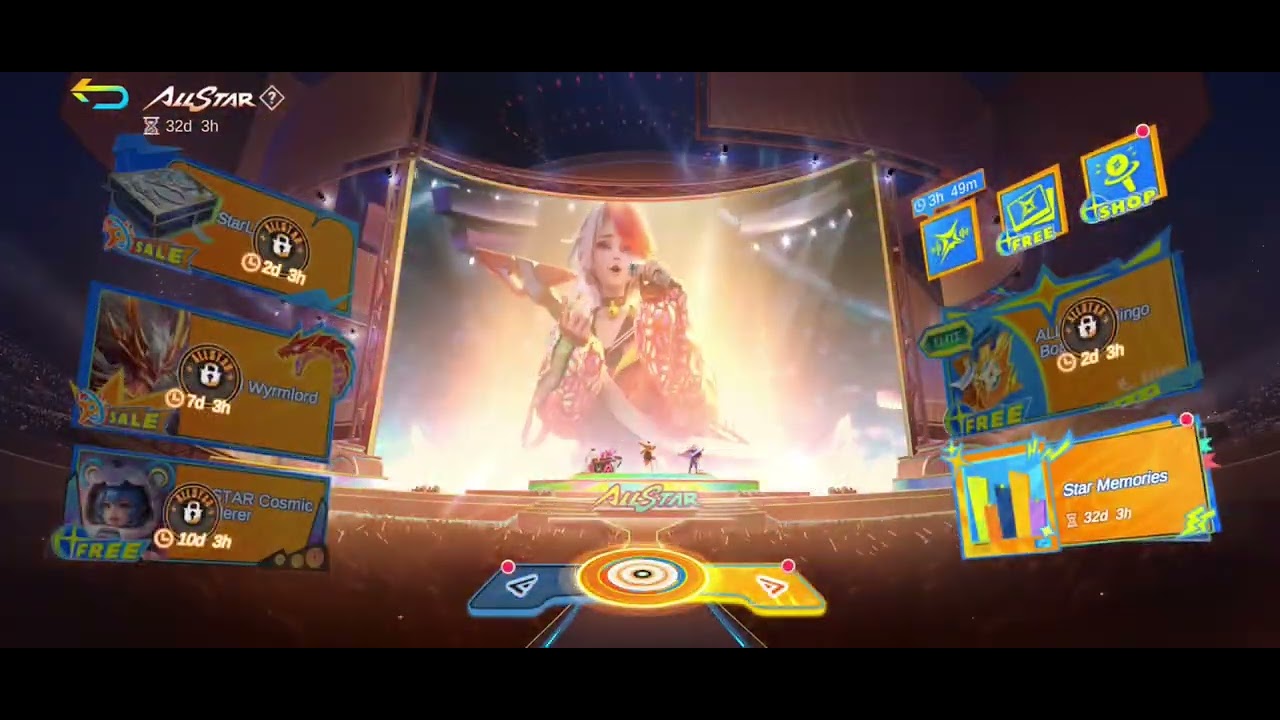 MLBB ALLSTAR 2024 SPARKLE Event screen background music instrumental ...