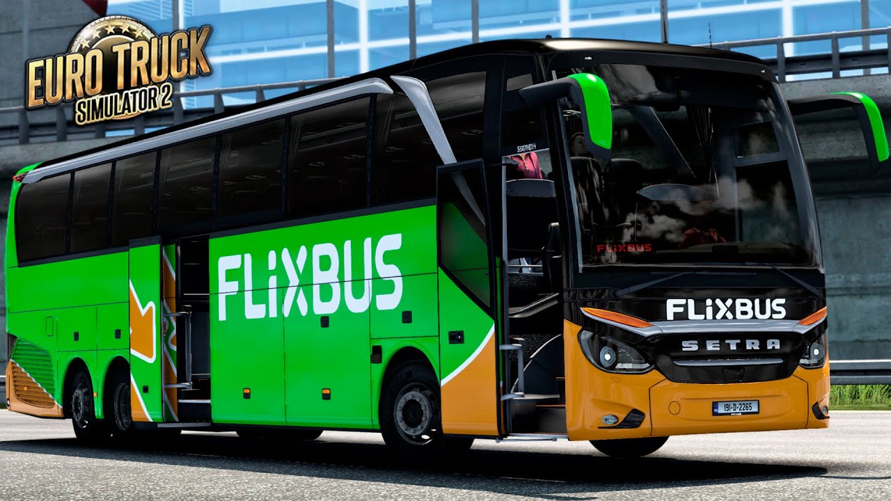 Flixbus | Torino - Roma | Setra 517 HDH | ProMods - YouTube