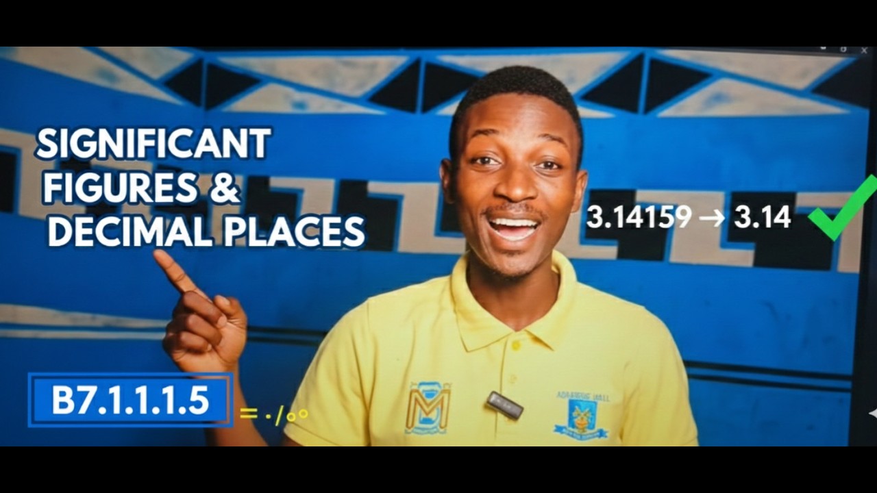 How to Master Significant Figures & Decimal Places | B7.1.1.1.5 - YouTube