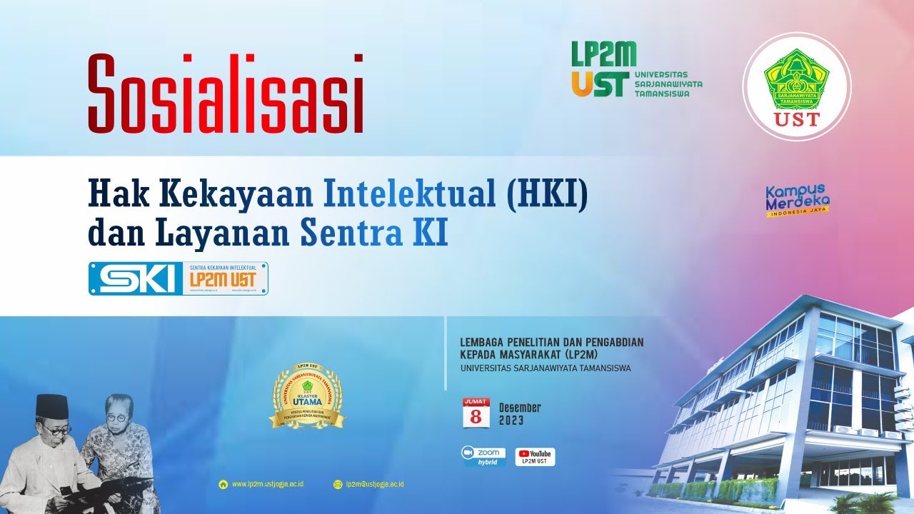 Sosialisasi Hak Kekayaan Intelektual (HKI) dan Layanan Sentra KI - YouTube