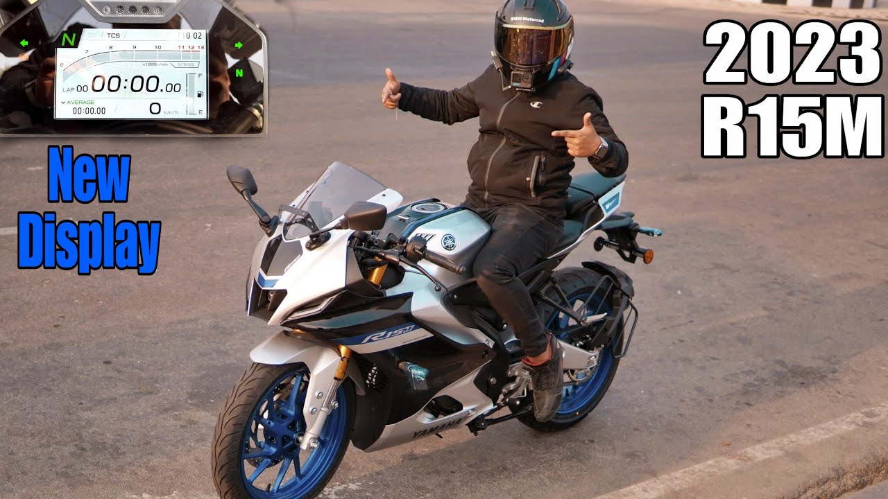 New Yamaha R15M 2023 | The R DNA Colour Display! - YouTube