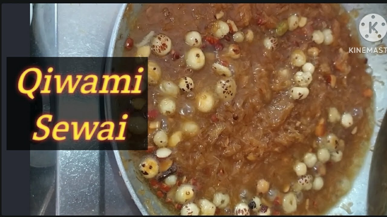 Qiwami Sewai Recipe || mawa se bani sewaiyaan || sewai recipe || Eid ...