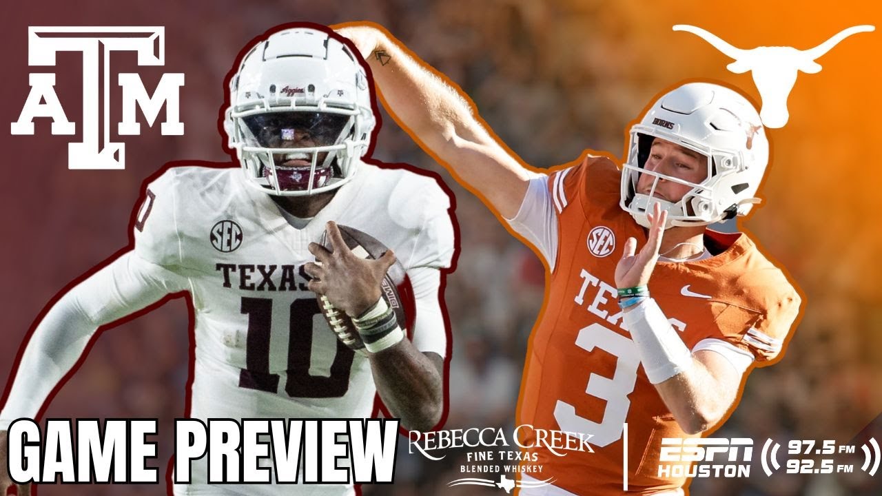 ESPN Houston Live: Texas A&M vs Texas is BACK! - YouTube
