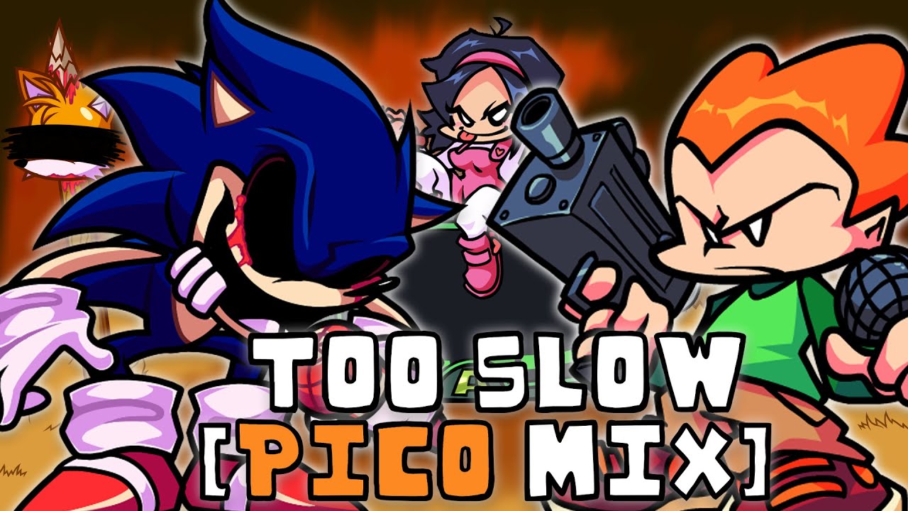 Friday Night Funkin' - Too Slow (Pico Mix) - YouTube