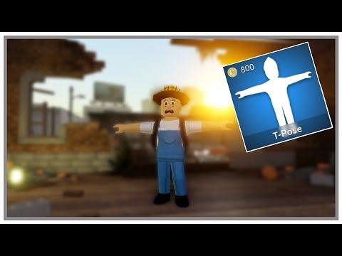 [Roblox Alone Battle Royale] T-pose showcase