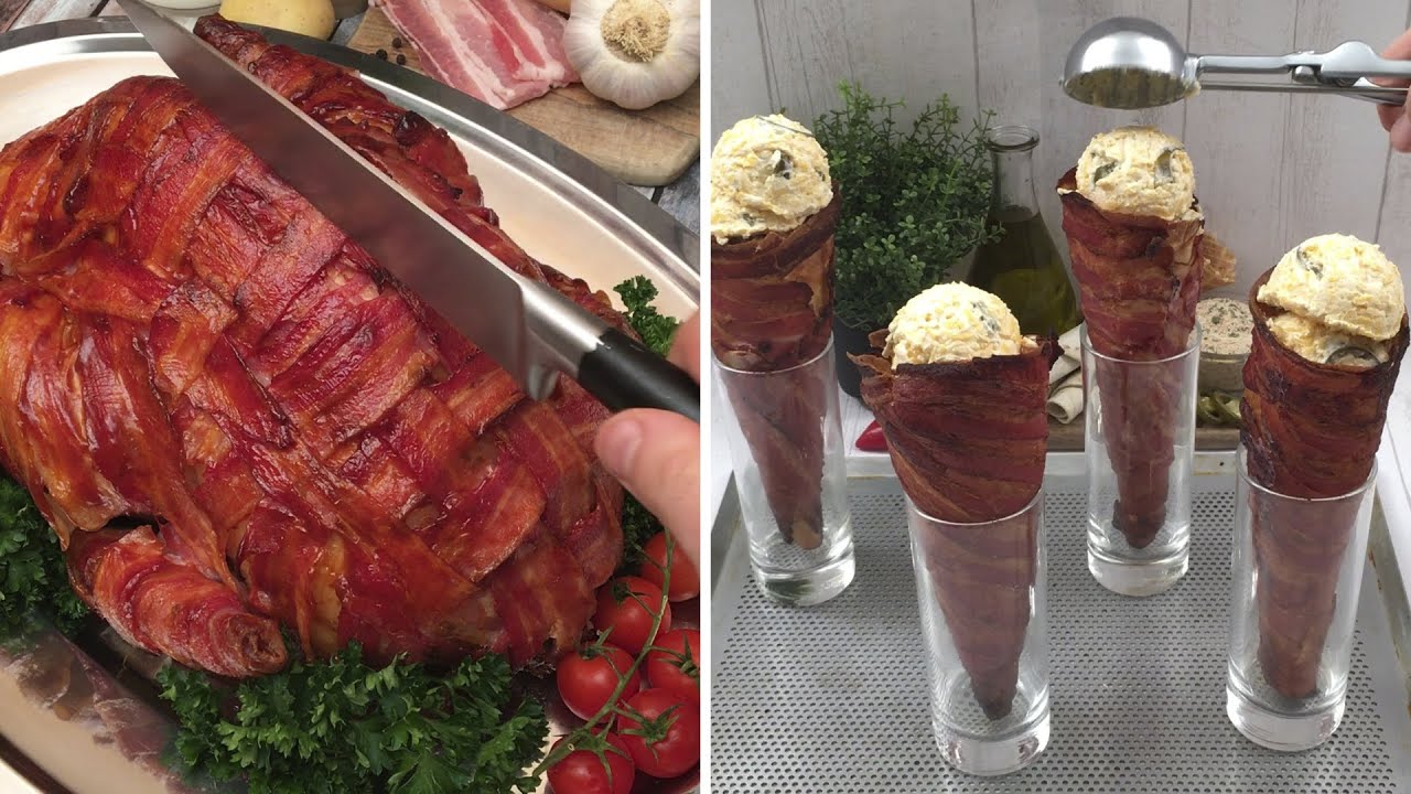 PASSIONATE ABOUT BACON 🥓 Winter Ice Cream 🍍Hawaiian Kebab 🍍Breakfast ...