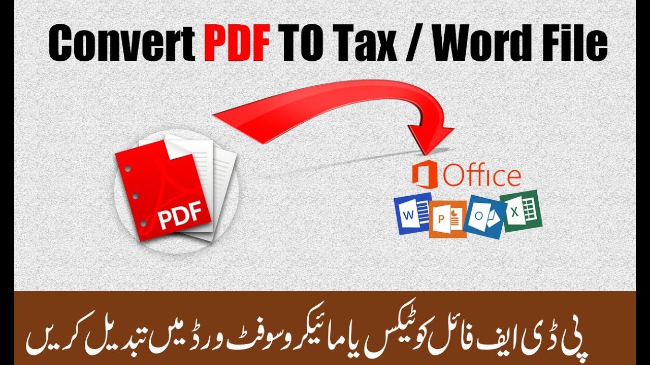 How To Convert PDF To Tax And Word File 2019 Without Software YouTube how-to-convert-pdf-to-tax-and-word-file-2019-without-software-youtube
