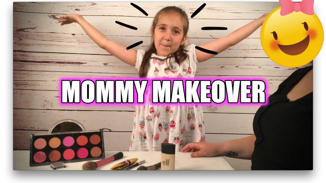 Full Face Mommy Makeover and Makeup Tutorial! - Kids - YouTube
