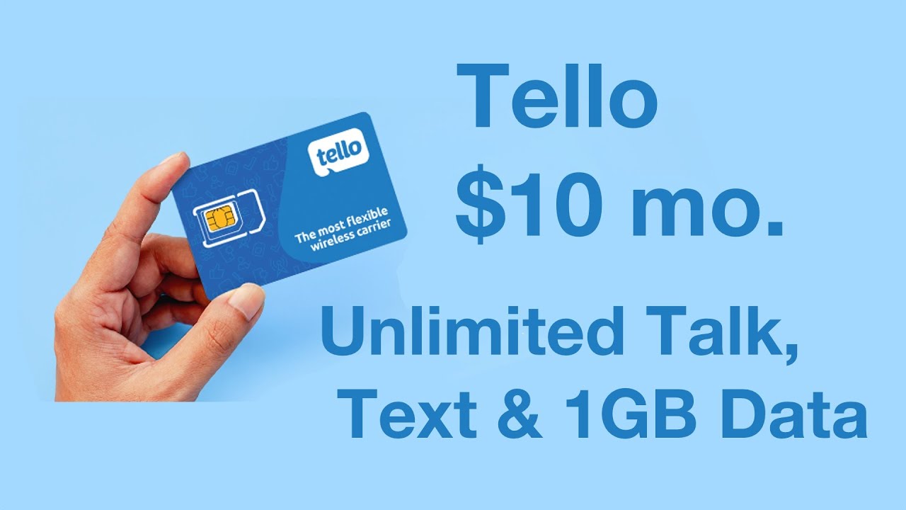 Tello Plans & Features August 2021 - YouTube