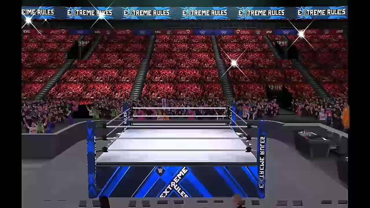 WWE2K20 PSP NEW EXTREME RULES ARENA TEXTURE GAMERNAFZ BY MARK GAMING ...