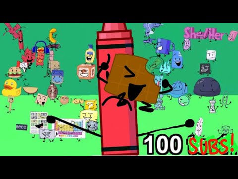 The 50 Character Object Show! (100 Sub Special) - YouTube