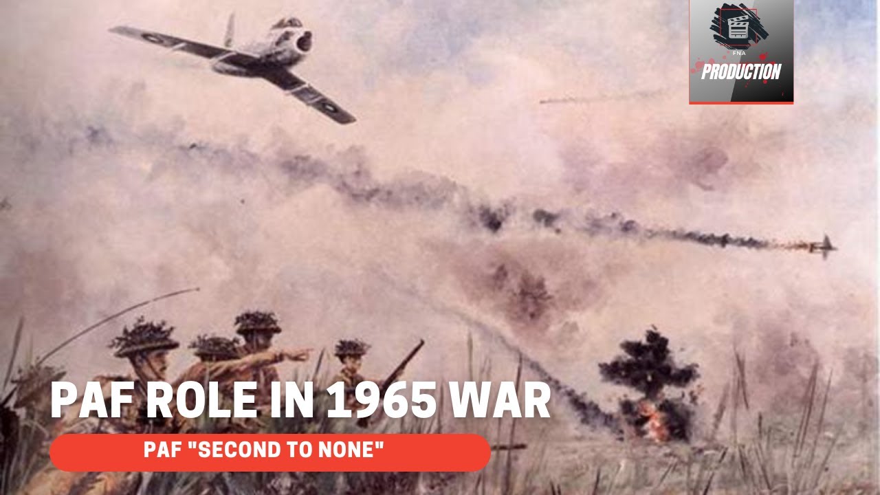 PAF 1965 War Scenes - YouTube