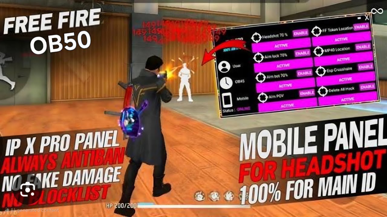 Panel For Mobile FF android 🥶|| Free Fire New Hack 🥵FF Panel Ob50 ...