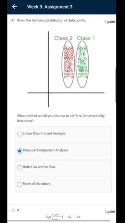 Introduction to machine learning week 3 assignment 3 #2023 #nptel - YouTube