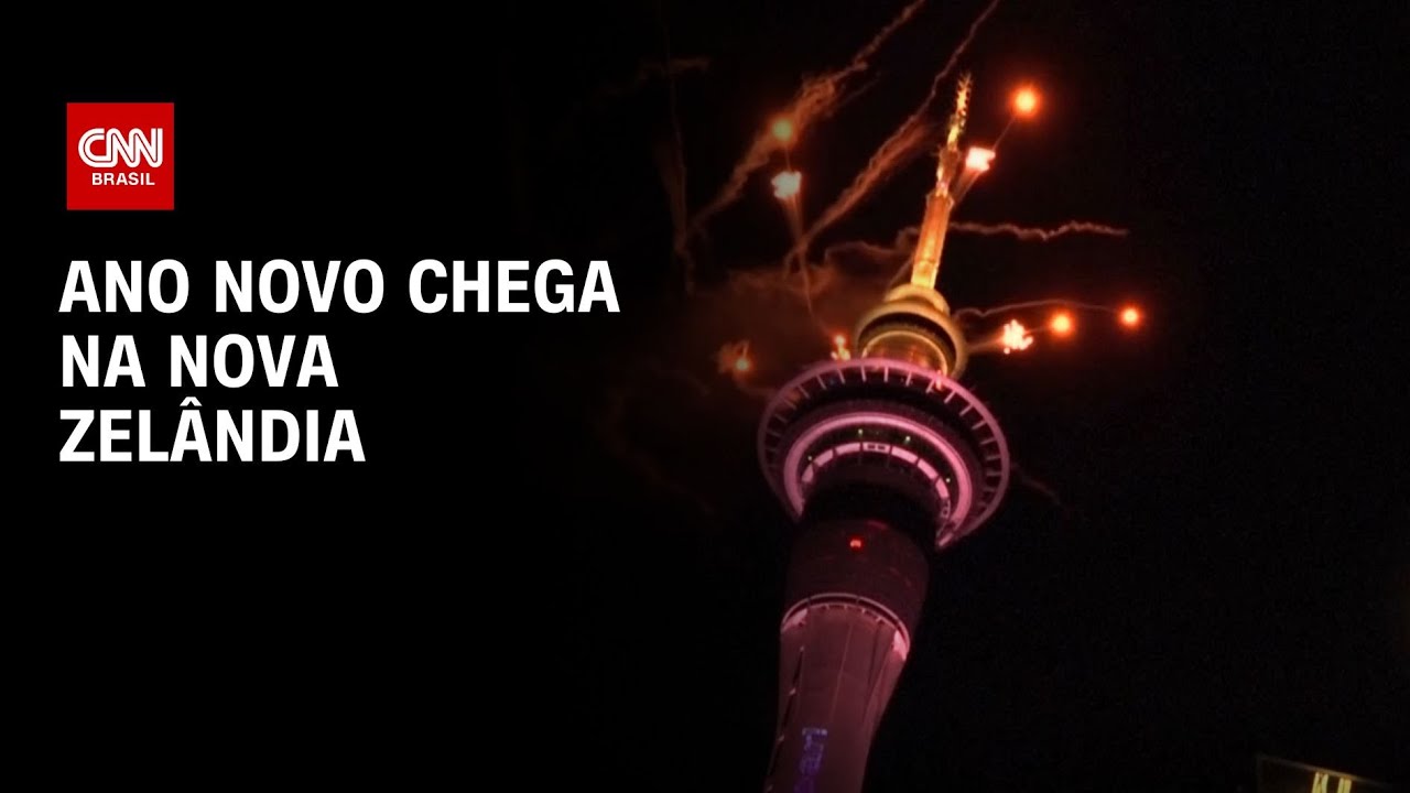 Ano novo chega na Nova Zelândia | CNN BRASIL - YouTube