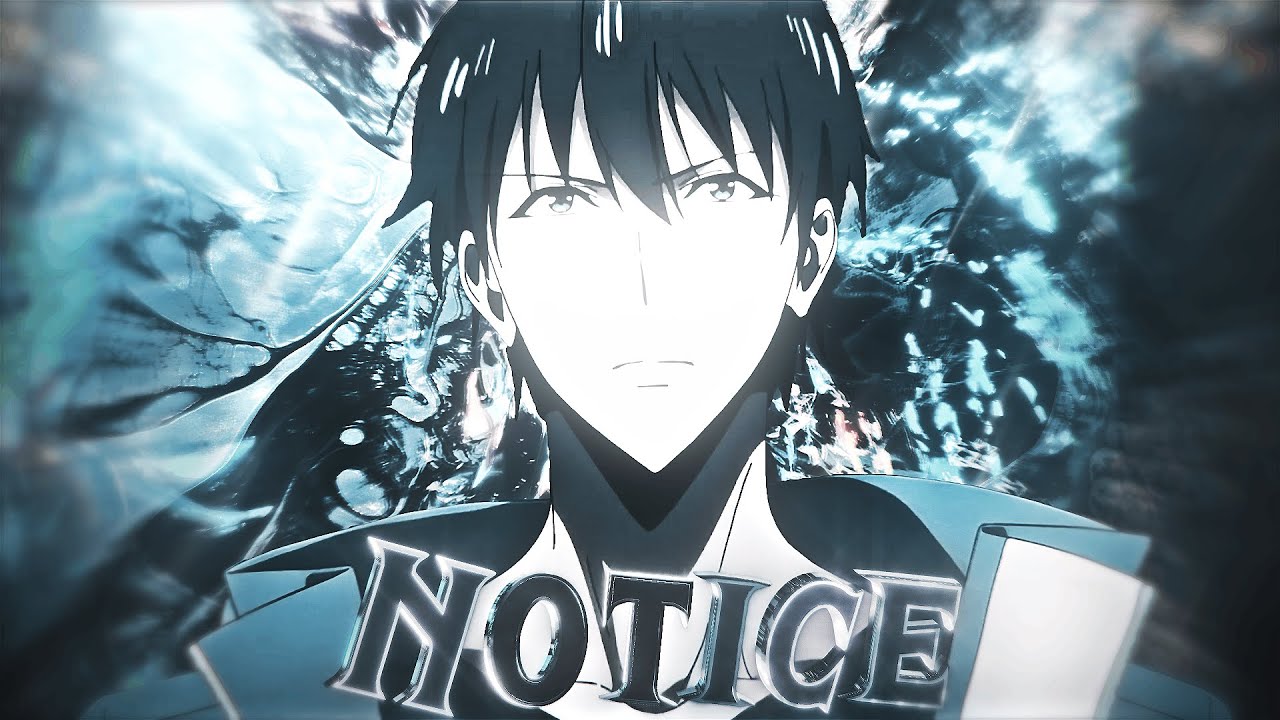 Solo Leveling [AMV/Edit] - anders - Notice - YouTube