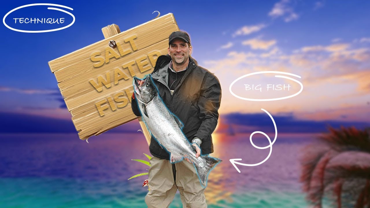 🎣 Saltwater Fishing Thumbnail Design Tutorial – Create Click-Worthy ...