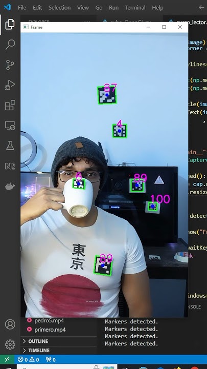 ArUco markers con python y opencv. #python #programacion #opencv - YouTube