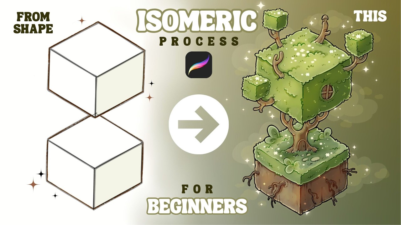 Isometric Drawing Practice for Beginners | How to Draw Your First ...