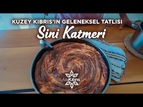 Sini Katmeri nasıl yapılır? Kıbrıs'ın geleneksel tatlısını keşfedin!