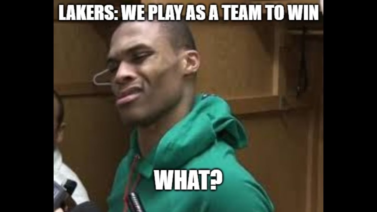 Russell Westbrook is OFFICIALLY a Laker! (Memes) - YouTube