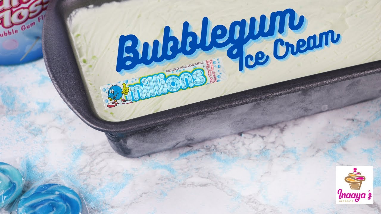New Recipe! Bubblegum Millions Ice Cream made with ONLY 4 INGREDIENTS ...