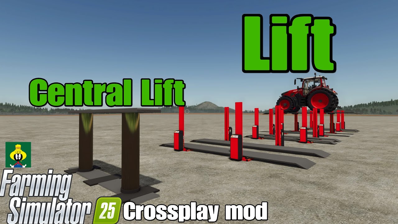 Lift / Central Lift / FS25 crossplay mod - YouTube