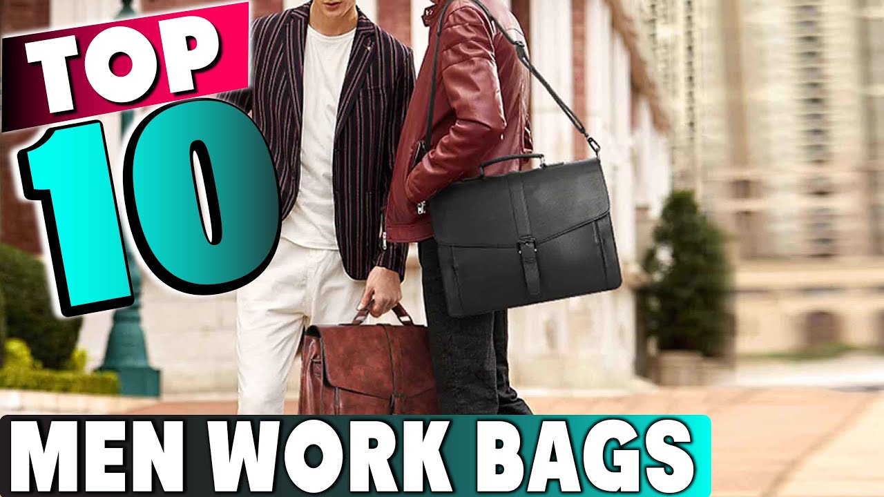 10 Best Work Bags for Men 2024 – Stylish & Practical Picks! - YouTube