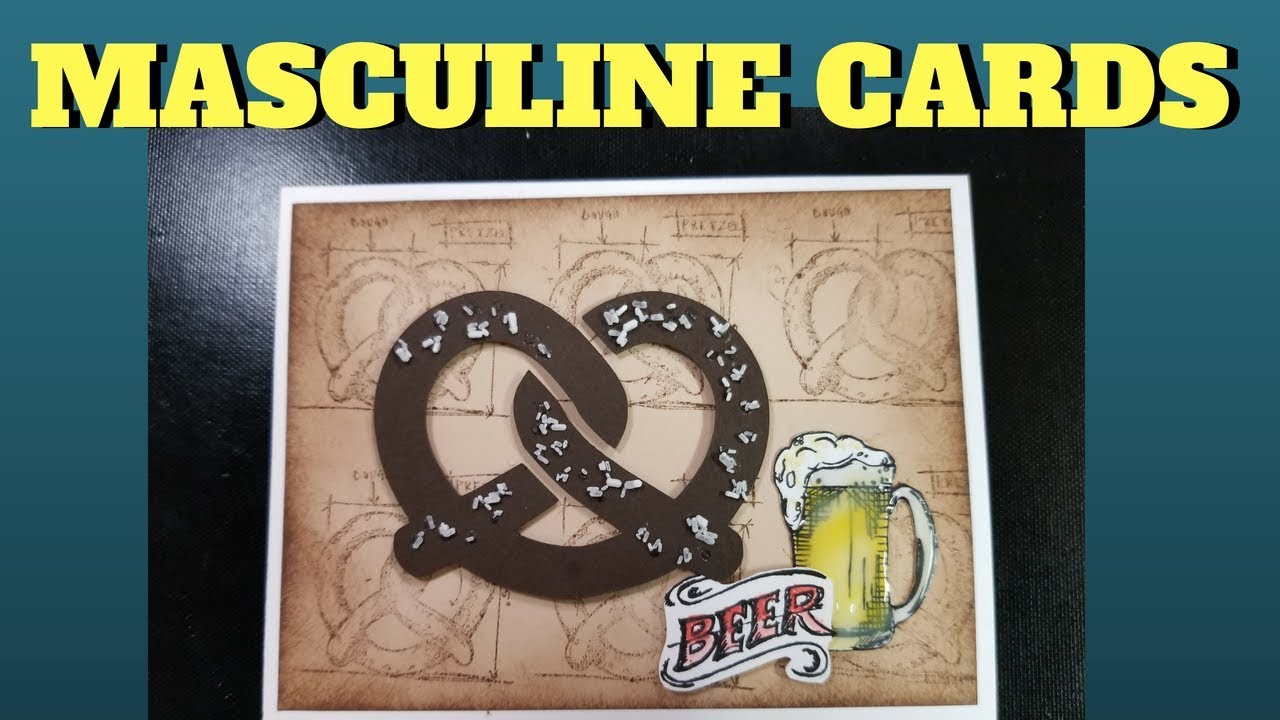 MASCULINE CARD MAKING with Inspirational Ideas - YouTube