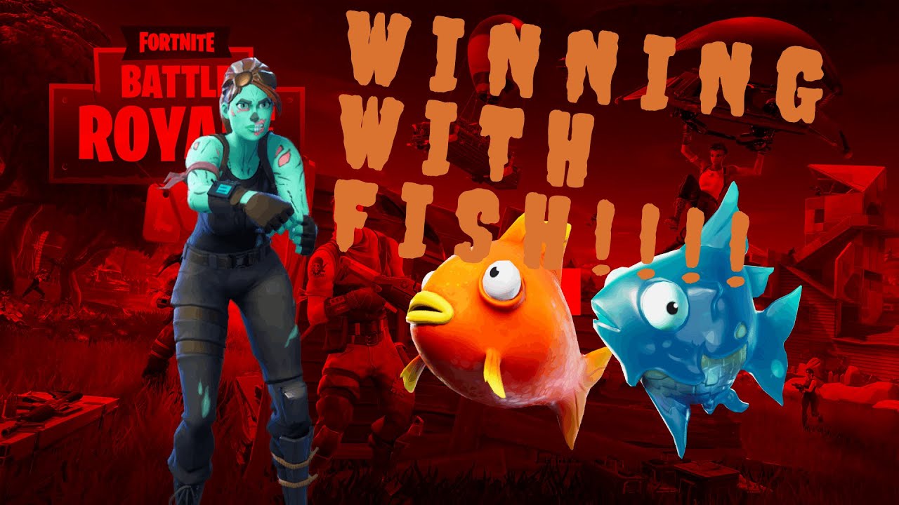 Winning Fortnite By Fishing Only | Fishing Meme Fortnite - YouTube