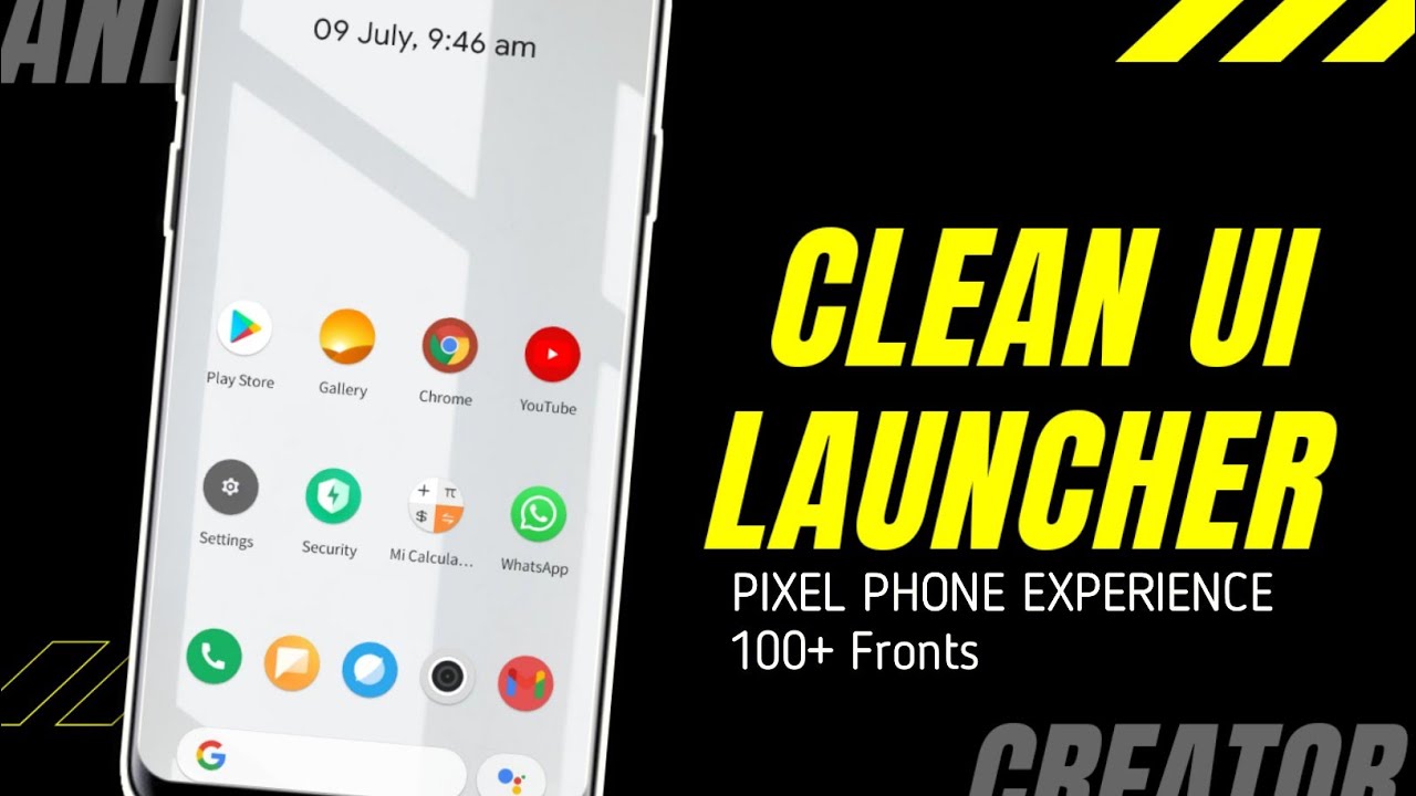 Simple And Clean Android Launcher Under 10 Mb - YouTube