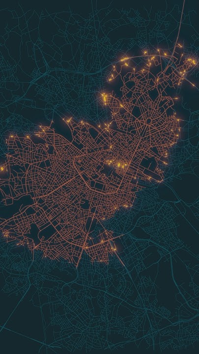 A*(A-Star) Pathfinding Algorithm on a map (created in #javascript) # ...
