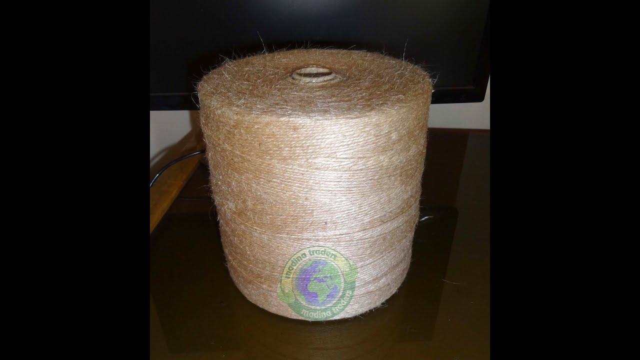 Jute Yarn 2KGS spools making production inside jute mills for Macedonia ...