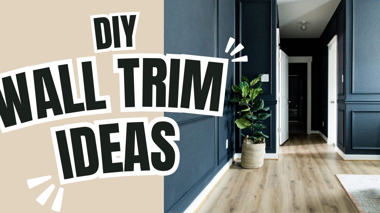 Easy Wall Trim Ideas That Make Your Home Stand Out - YouTube