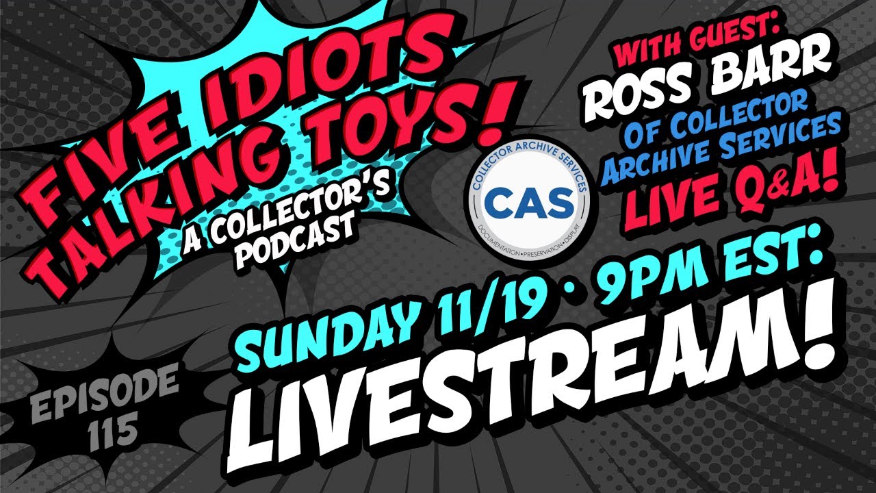 🔴 Livestream: Ross Barr of Collector Archive Services (CAS) Q&A | Ep ...
