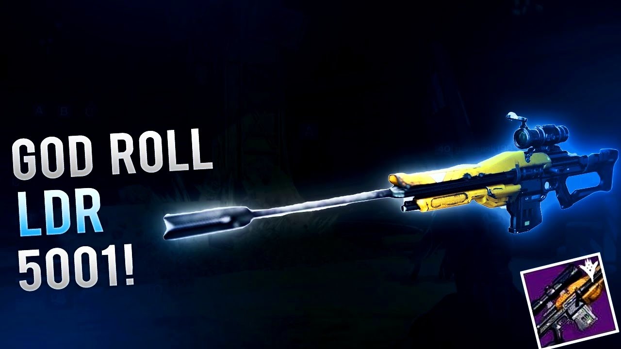 Destiny reaction to LDR from weekly bounty - YouTube