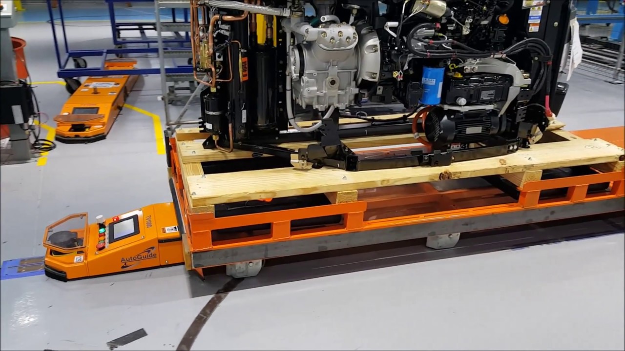 Heartland Automation & AutoGuide MYLO 1 with Friction Drive - YouTube