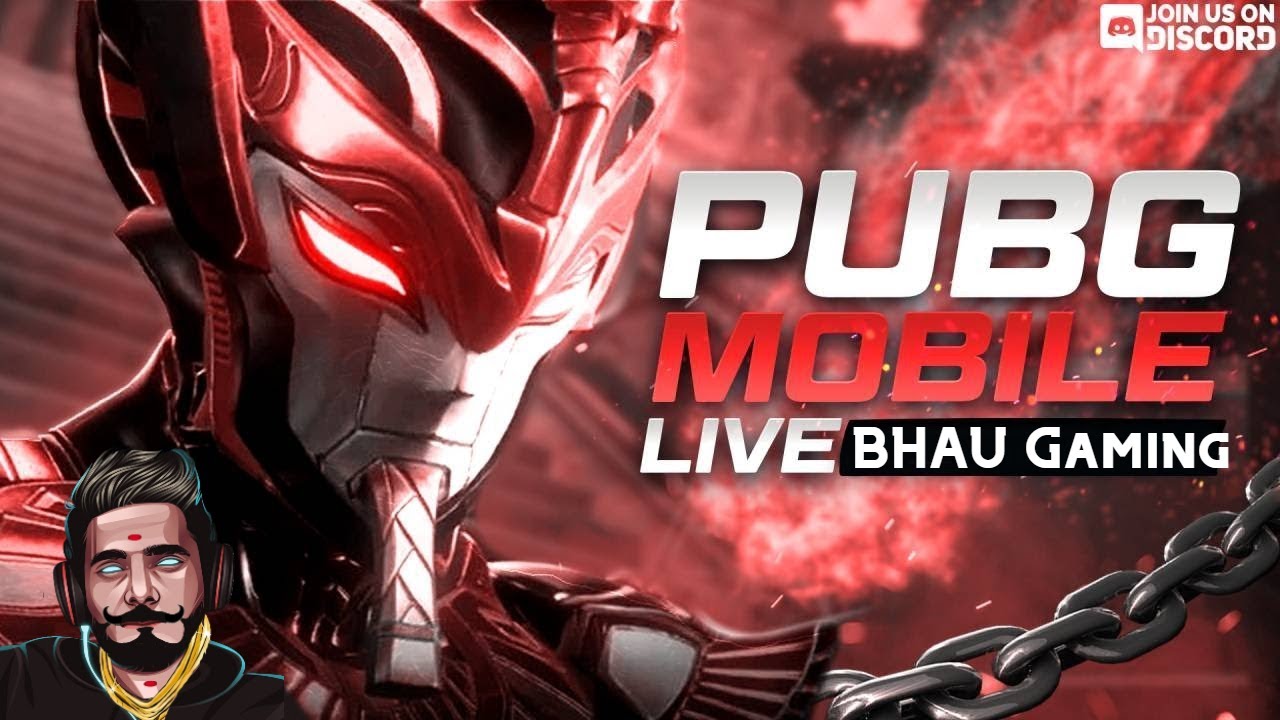 🔴 PUBG MOBILE LIVE M416 Glacier And AKM hellfire 🤣 | Bhau Gaming ...