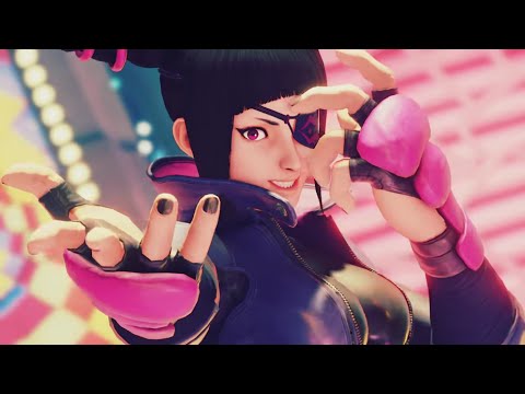 Street Fighter V - Juri Han Reveal Trailer - YouTube