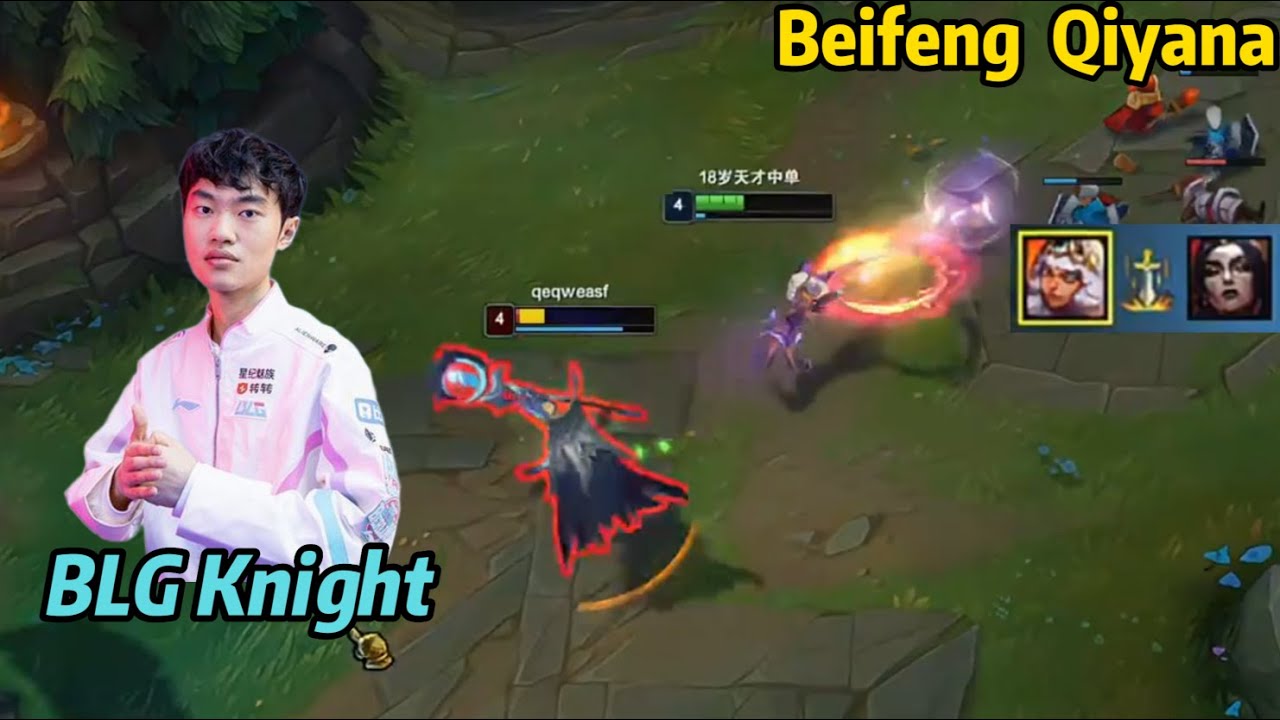 Beifeng: He Found BLG Knight on Super Server! *INSANE SOLO KILL* - YouTube