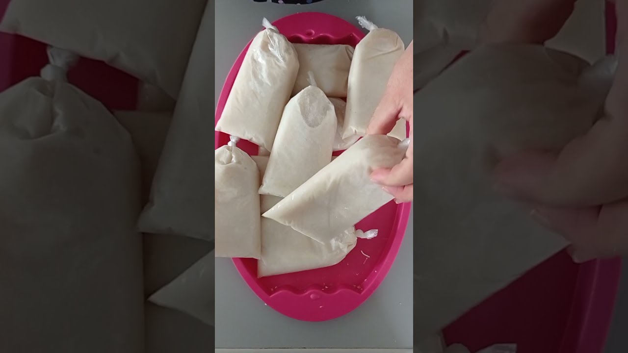 BOLIS HELADOS O HIELITOS DE COCO 🍦🥥 #shorts - YouTube