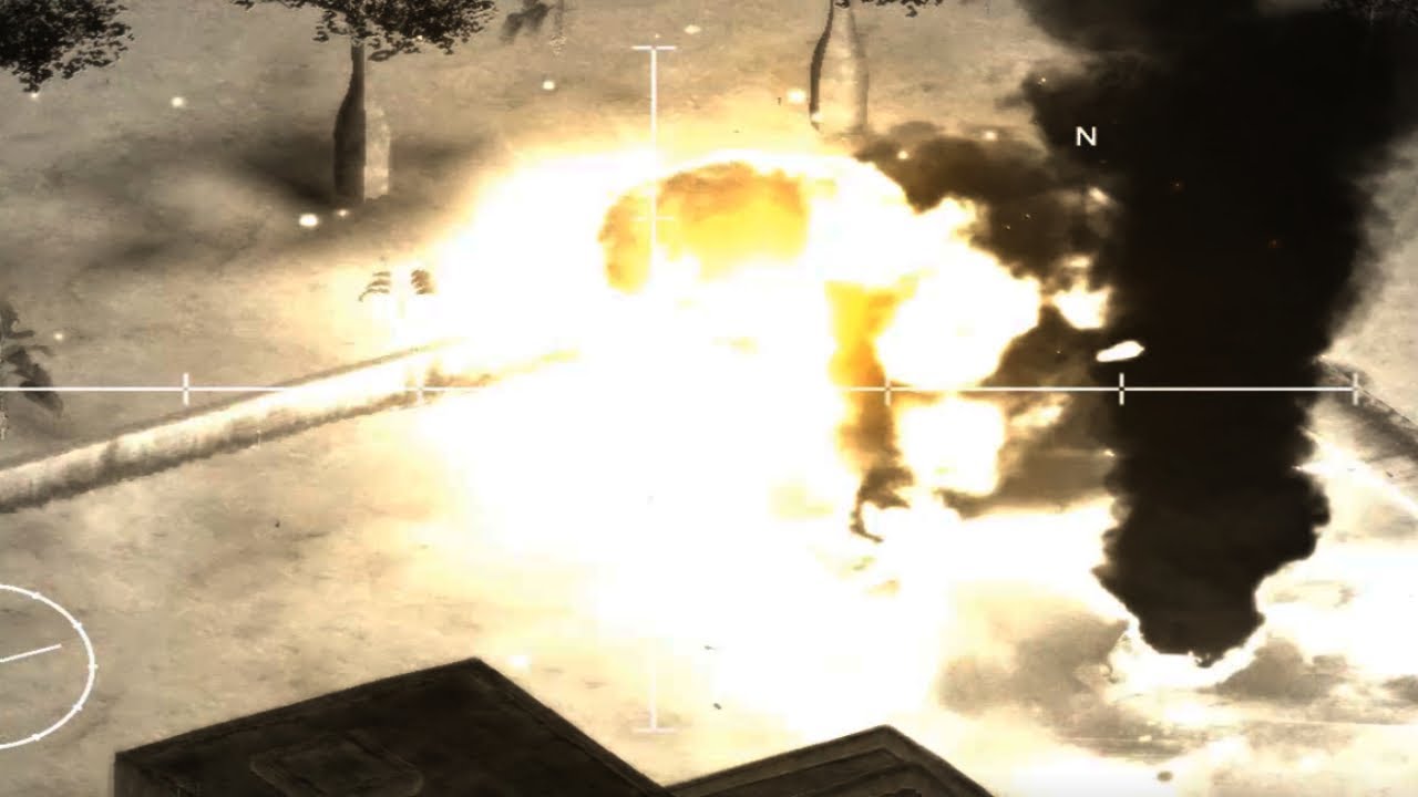 AC-130 Gunship In Action - Attack On Insurgents Pozitions - ANGEL OF ...