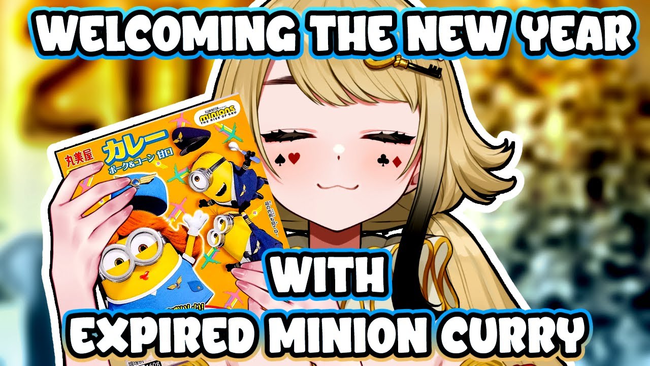 Celebrating with expired Minion Curry while also reviewing the year ...