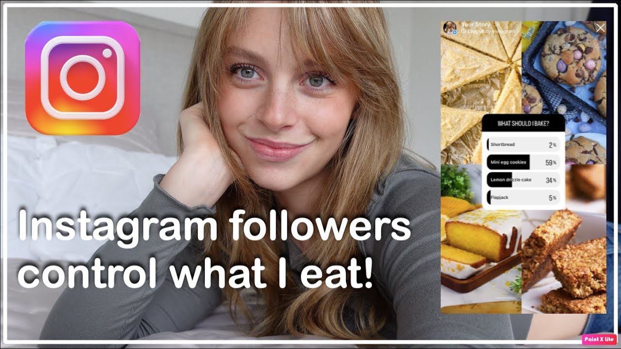 Instagram decides what I eat for a day! 24 hour challenge - YouTube