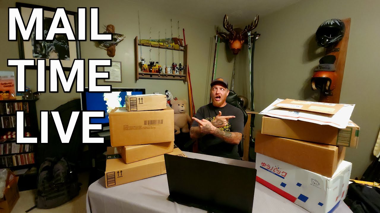 Post Road Trip Live + Mail Time - YouTube
